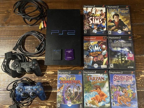 Sony PlayStation 2 Bundle | PS2 | Controllers | Memory Cards | Games ...
