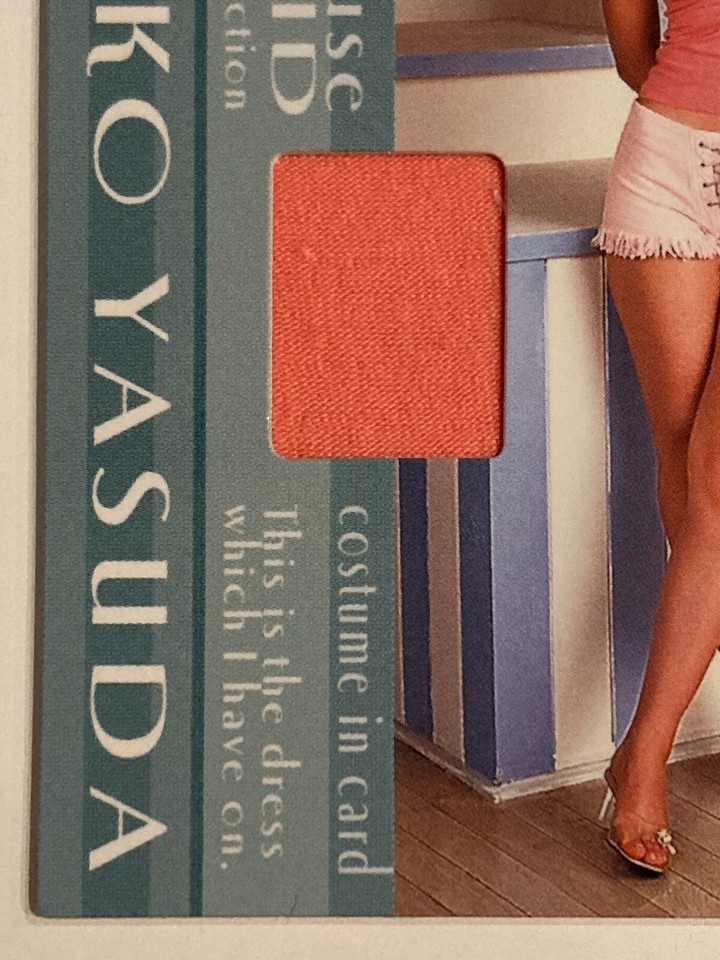 Misako Yasuda Trading Card Japan gravure costume Card pin spo card 042 ...