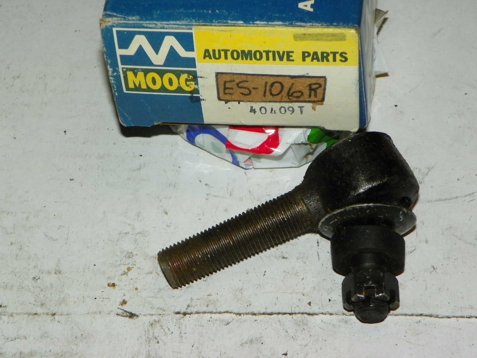Studebaker 1941-46 NOS Tie Rod End Right-Side Moog ES-106R Made in USA ...