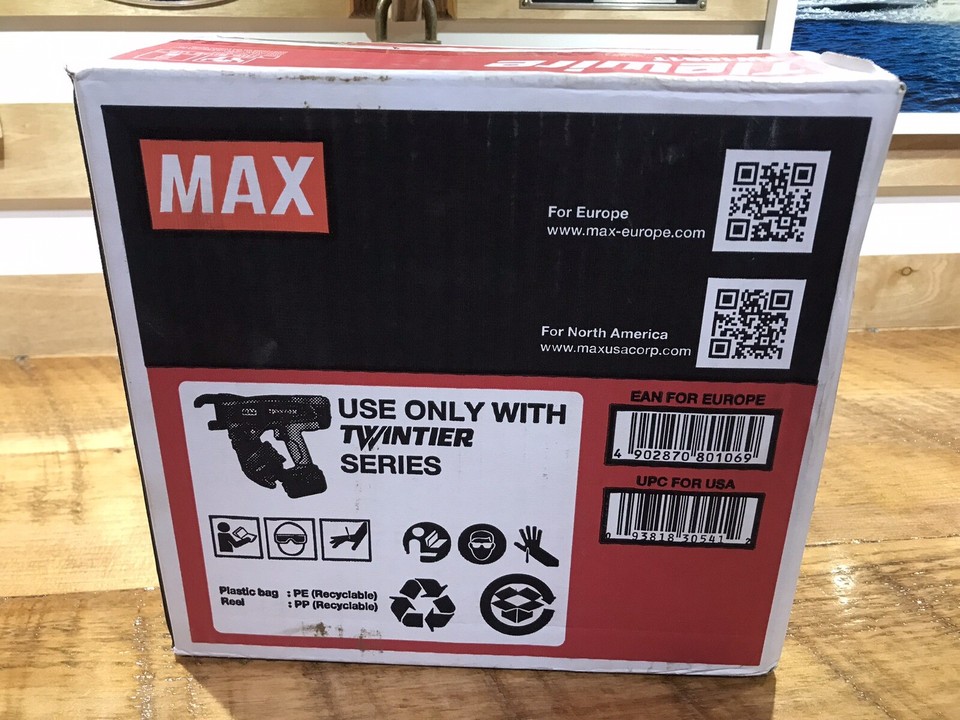 MAX Tie Wire (TW1061T) For MAX RB441T + RB611T Twintier Rebar Tyer (x30 ...