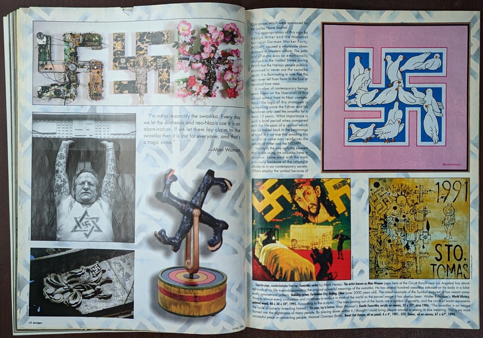 Juxtapoz Magazine Issue #9 - Winter, 1996, Stanley Mouse, Gary Panter ...
