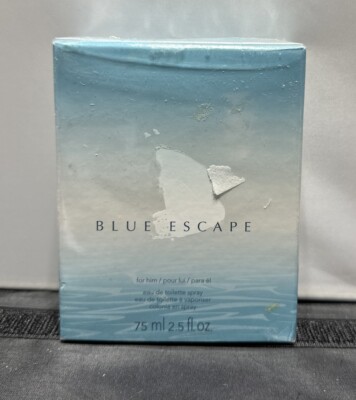 NEW Avon Blue Escape By Avon Eau De Toilette Spray 2.5oz/75ml For Men ...