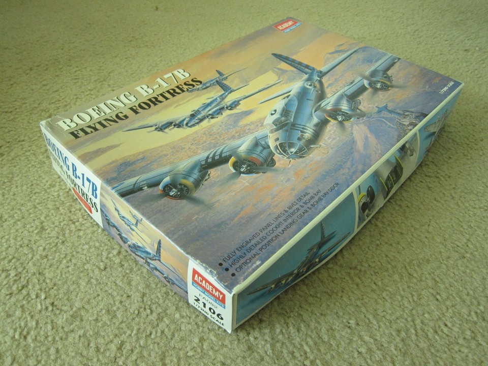 Academy 2106 Boeing B-17B Flying Fortress 1/72 Hobby Model Kits | eBay