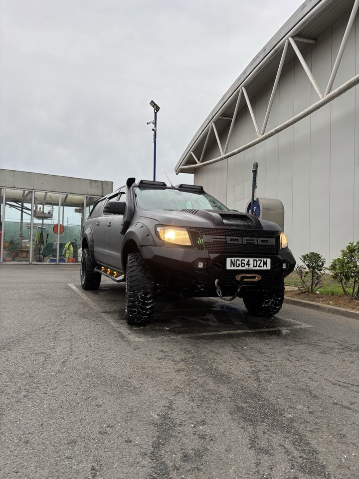 Ford Ranger 2014, 3.2 diesel engine. Raptor paint, lift kit, 33” tires ...