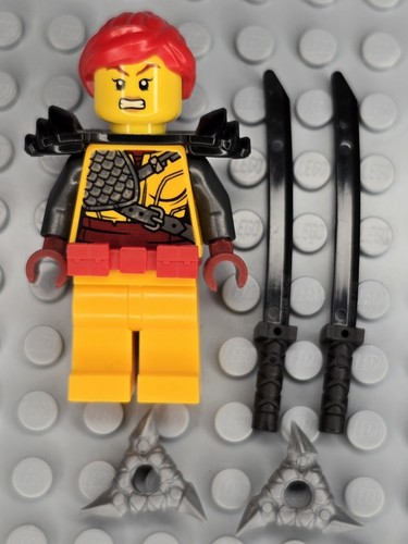 Lego Ninjago Minifigure NJO0477 Skylor Hunted | eBay