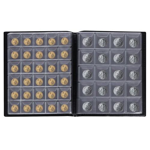 Collectors Storage Coin Trays Coin Album Holder Pockets Collecting ...