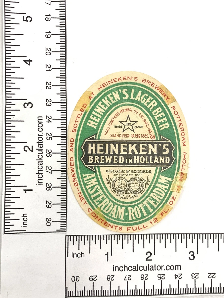 Heineken Label