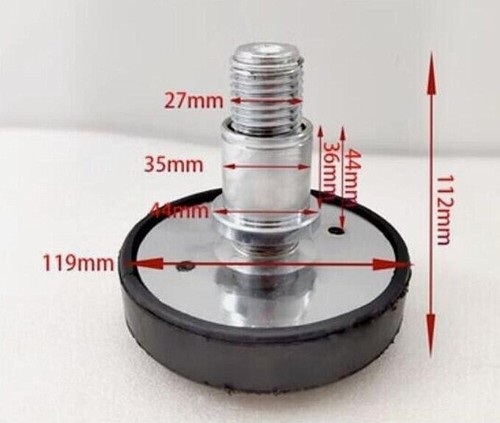 4Pc 35mm Car Lift Rubber Tray Heightening Feet Plus High Leg Pads Shaft ...