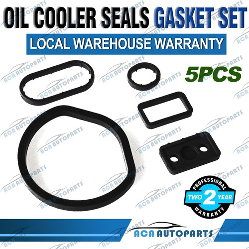Engine Oil Filter Housing Seal Kit of 5pcs For Mercedes W203 C208 C209 ...