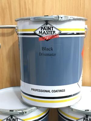 20ltr driveway black tarmac paint-restorer-sealant drive master (hard ...