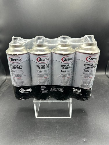 Sterno 50162 Butane Fuel Cartridges - 8oz (12 Pack) for sale online | eBay