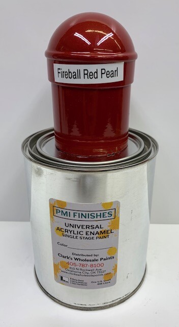 Fireball Red Pearl Quart Single Stage ACRYLIC ENAMEL Car Auto Paint | eBay