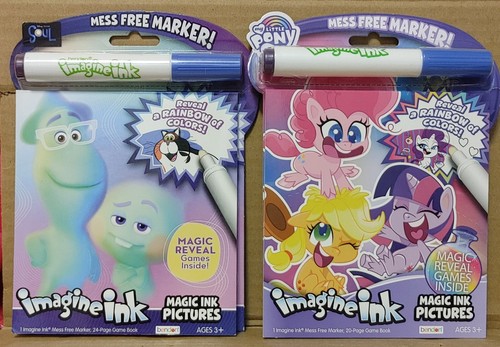 Bendon Imagine Ink - Mess Free Markers - My Little Pony & Soul - Lot Of ...