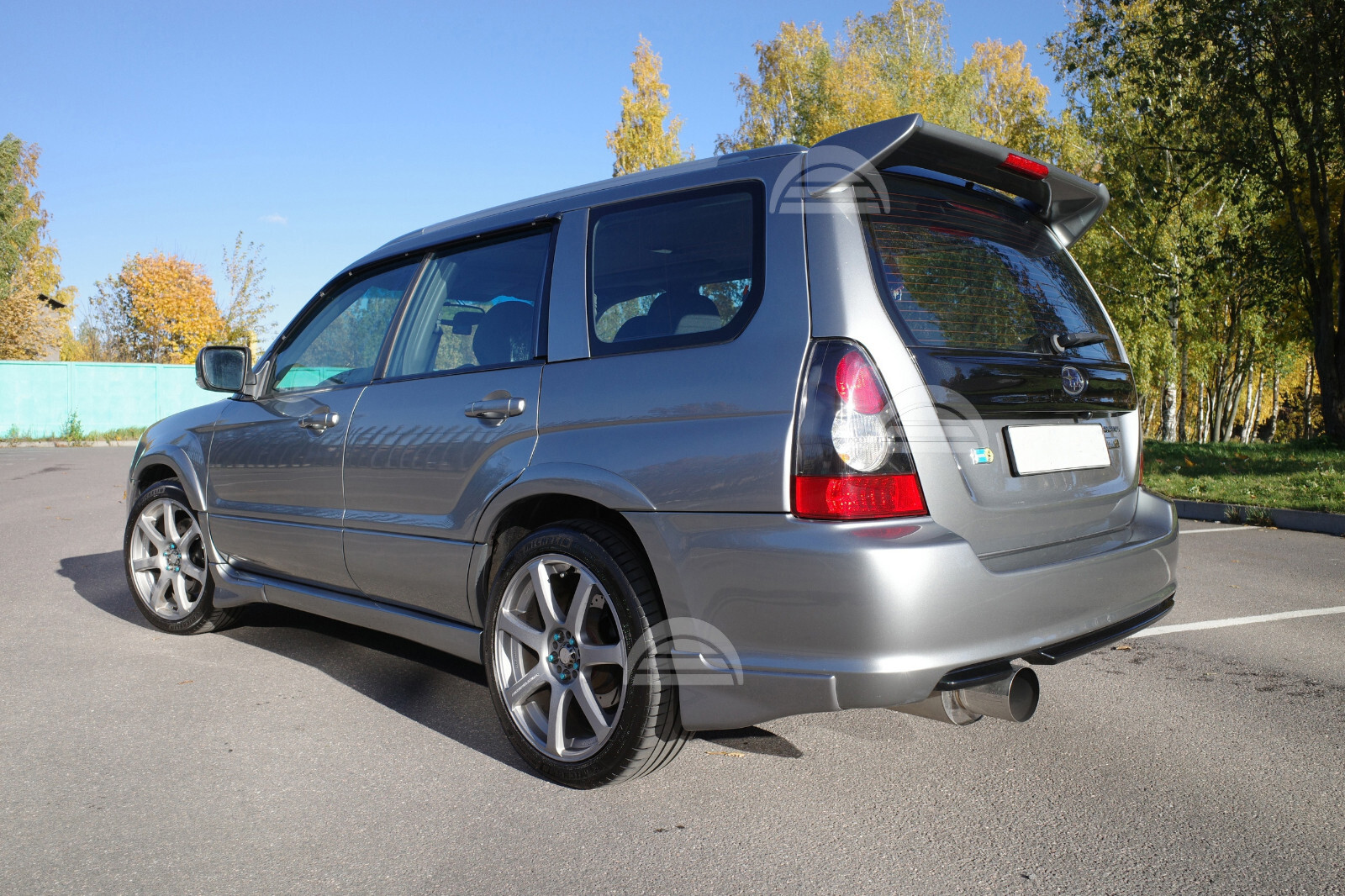 Trunk Spoiler Rear Middle for Subaru Forester SG 2005-2008 S11 STI ...