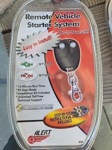 Alert Remote Vehicle Starter System with Keyless Entry Model RS90 ...