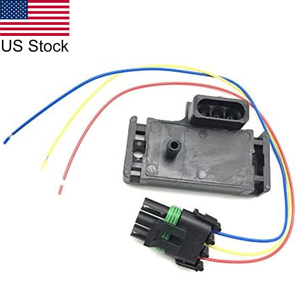 GM STYLE 3 BAR MAP Pressure Sensor For Electromotive Motec Megasquirt ...