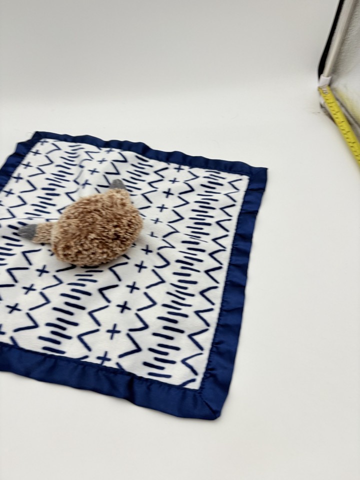 Cloud Island Sloth Lovey Security Blanket Plush Baby Doll White Blue ...