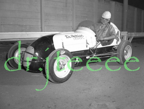 1946 Rex Mays MIDGET CAR - 4x5 Racing Negative | eBay