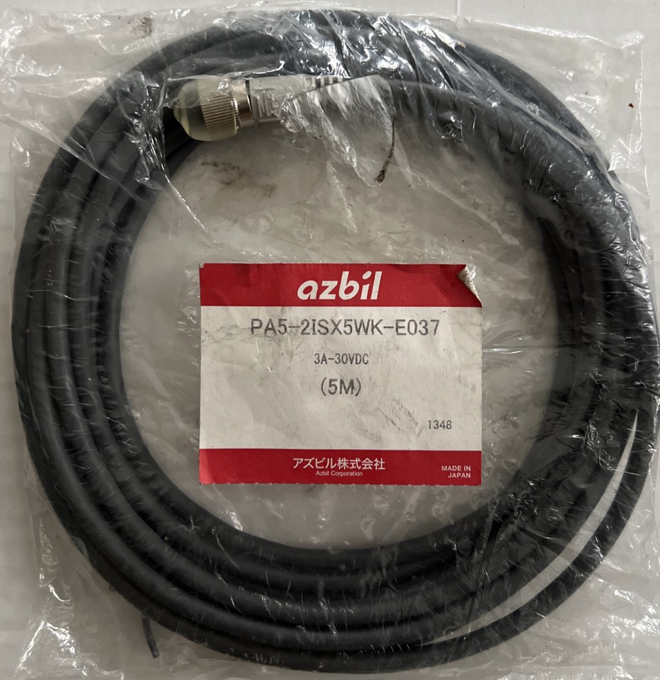 AZBIL PA5-2ISX5WK-E037 / PA52ISX5WKE037 3A-30VDC 5M CABLE | eBay