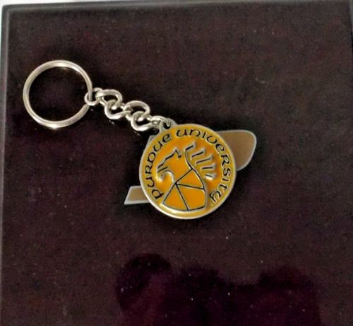 Vintage Purdue University Authentic Collegiate Fine Pewter Key Chain ...