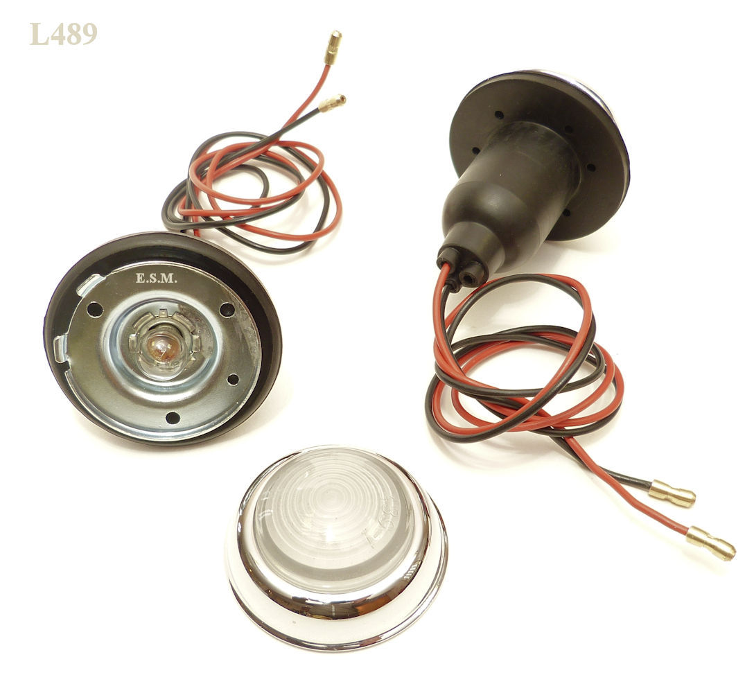 PAIR Reproduction LUCAS L489 Side Lights Complete Morris Minor | eBay