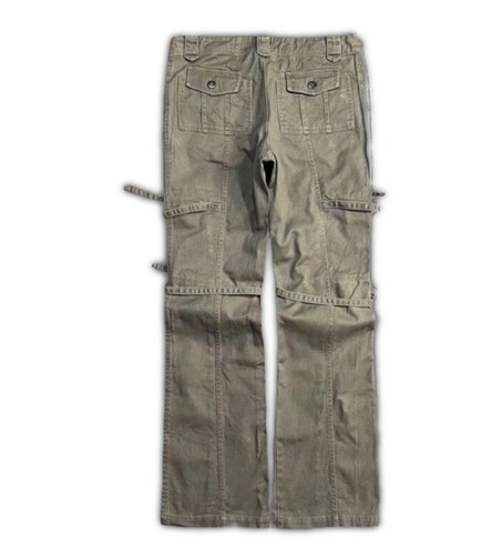 cyber tony hawk bootcut / flare tan utility skater cargos | eBay