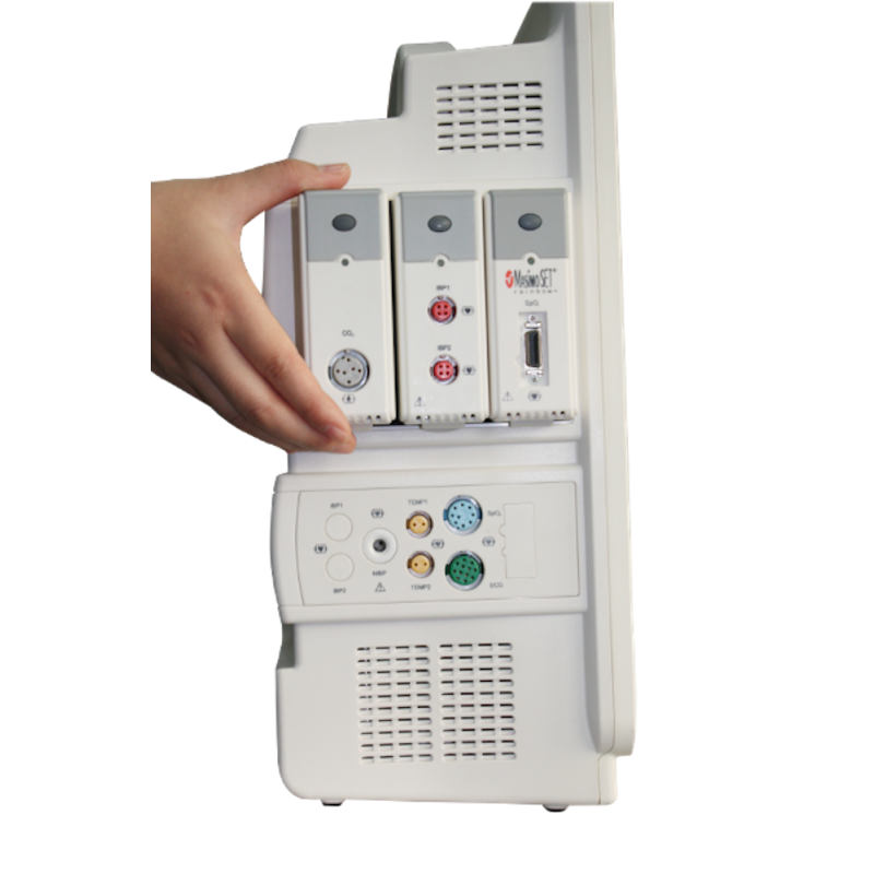 BLT,Biolight Q7 Patient Monitor, ECG-NIBP-SPO2-Temp- Printer 15 inches ...