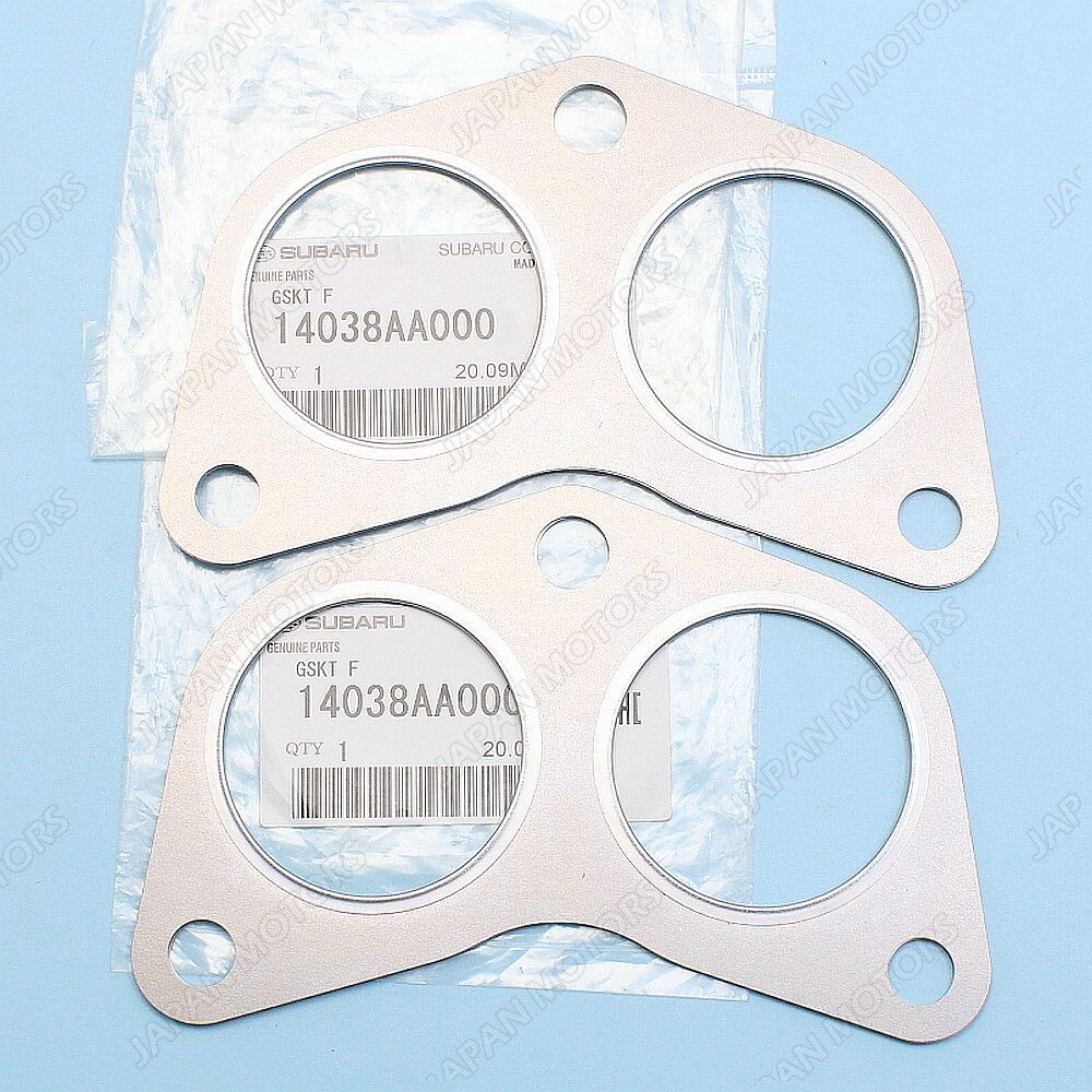 x 2 GENUINE SUBARU EXHAUST MANIFOLD GASKET IMPREZA STi WRX LEGACY ...