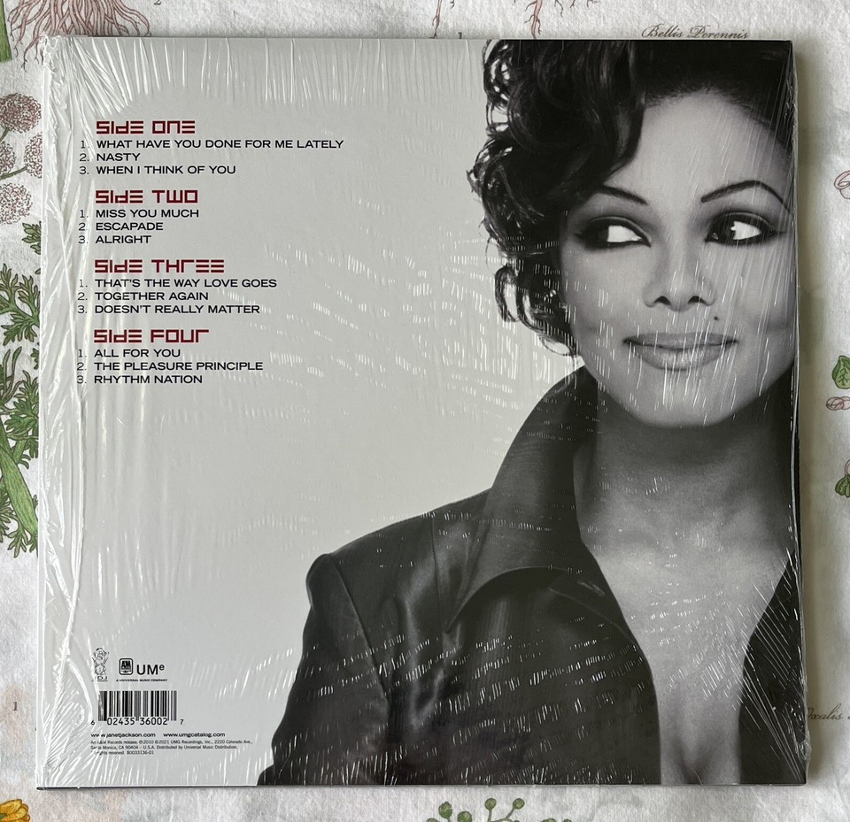 Janet Jackson - Number Ones (Target Exclusive Transparent Red Vinyl ...