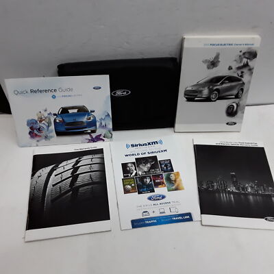 2015 Ford Focus Electric Owner's Manual Guide Book | eBay