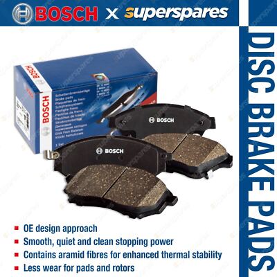 4x Rear Bosch Brake Pads for Renault Laguna BG KG Latitude L7 Megane BM ...