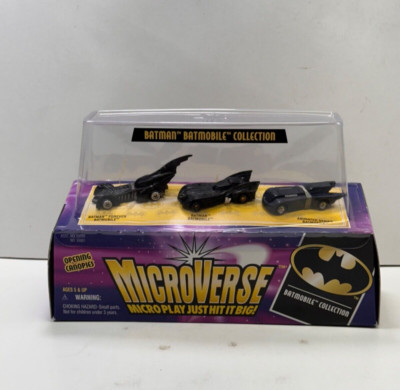 1996 Kenner Microverse Batman Batmobile Collection Micro Machnes Open ...
