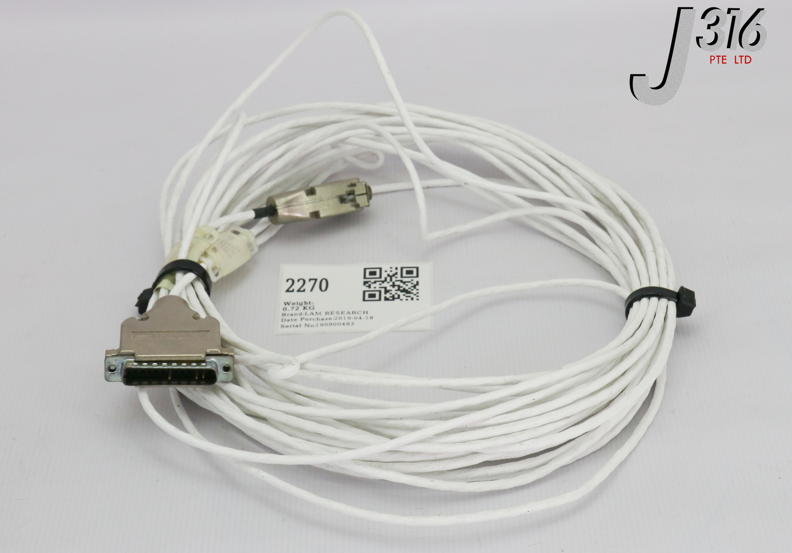 2270 LAM RESEARCH CABLE ASSY, 20FT 853-520251-050 | eBay