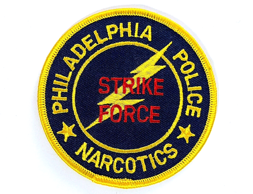 Philadelphia Police Narcotics Strike Force Pennsylvania 1st Issue Patch ...