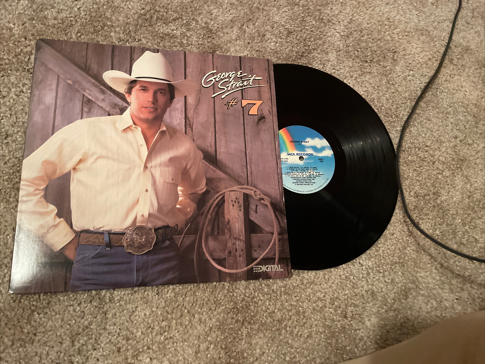 George Strait - #7 LP Vinyl Record | eBay
