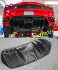 For Ferrari F430 2005-2009 Real Carbon Rear Bumper Trunk Diffuser ...