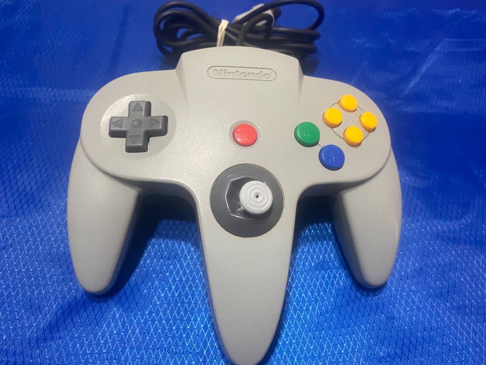 Nintendo 64 (NUS-005) Controller - Original Gray tested works ...