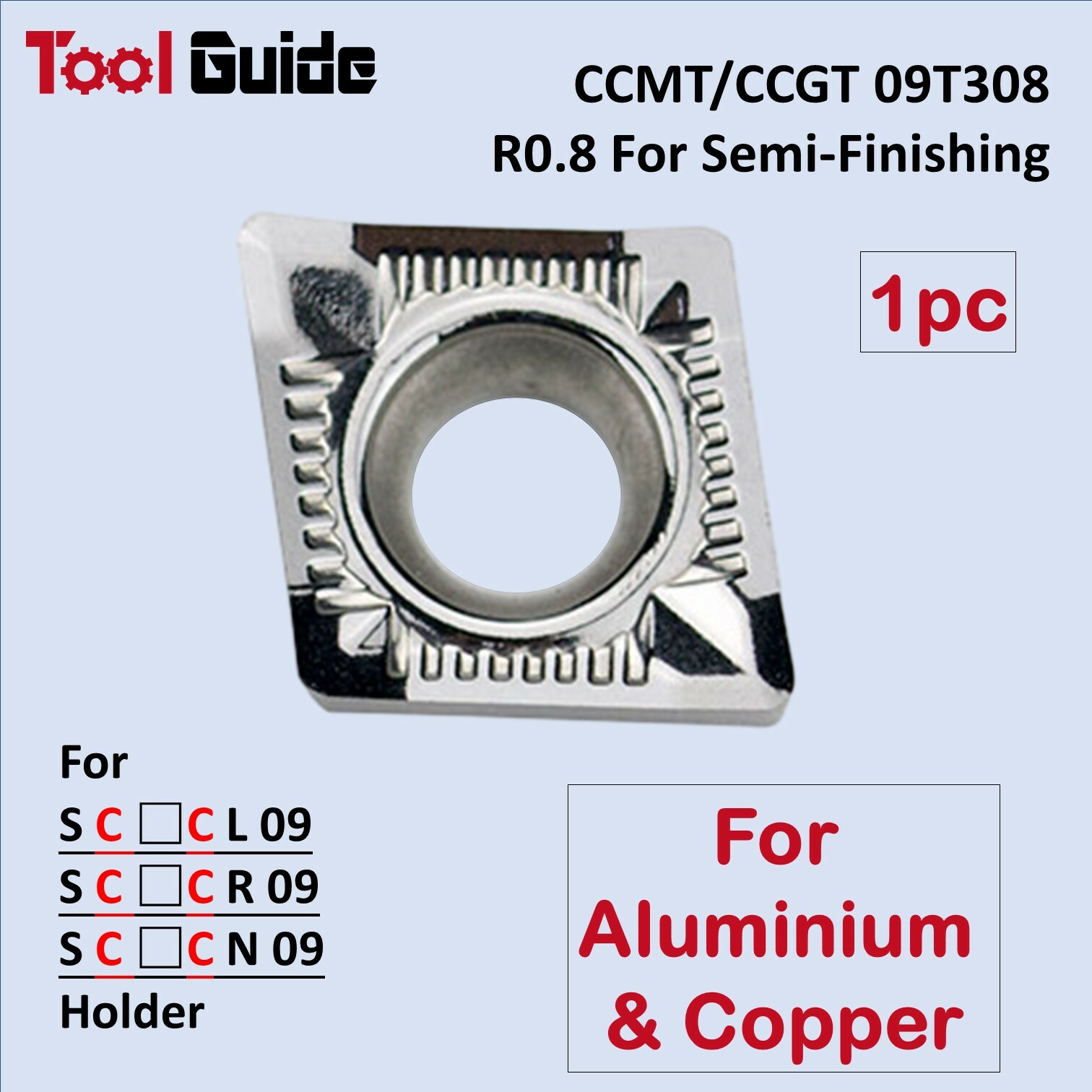 1pc CCMT 09T304 09T308 Turning Boring Indexable Lathe Carbide Inserts ...