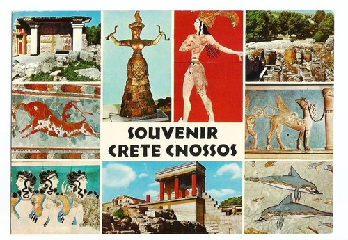 Crete Greece Postcard Knossos | eBay