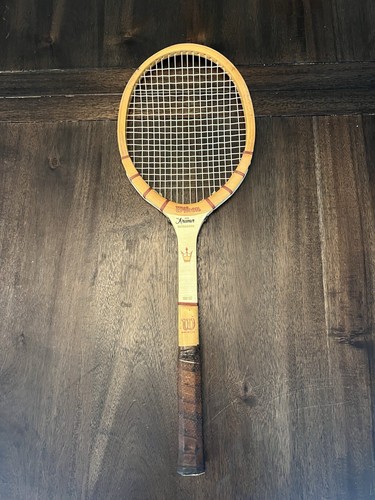 Vintage Wilson The Jack Kramer Autograph wooden tennis racquet Speed ...