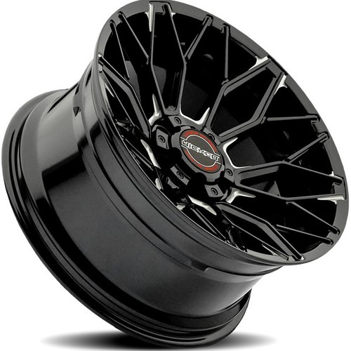 Wicked Offroad W934 22x10 5x5"/5x5.5" -19mm Black/Milled Wheel Rim 22 ...