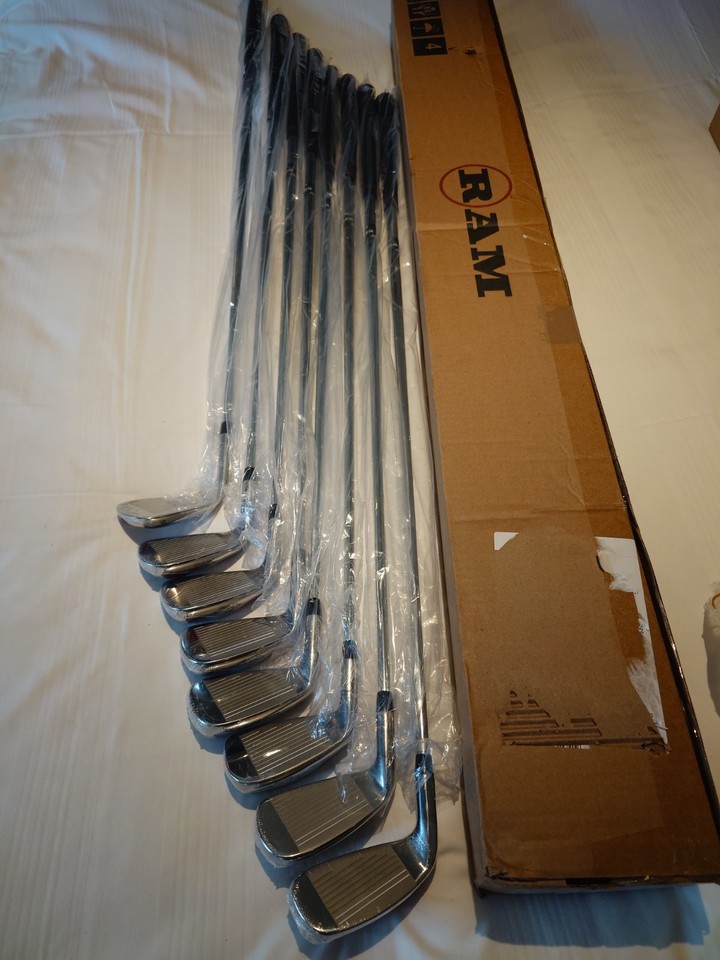 RAM Golf Laser Steel Hybrid Irons Set 4-sw (8 Clubs) Mens Right Hand ...