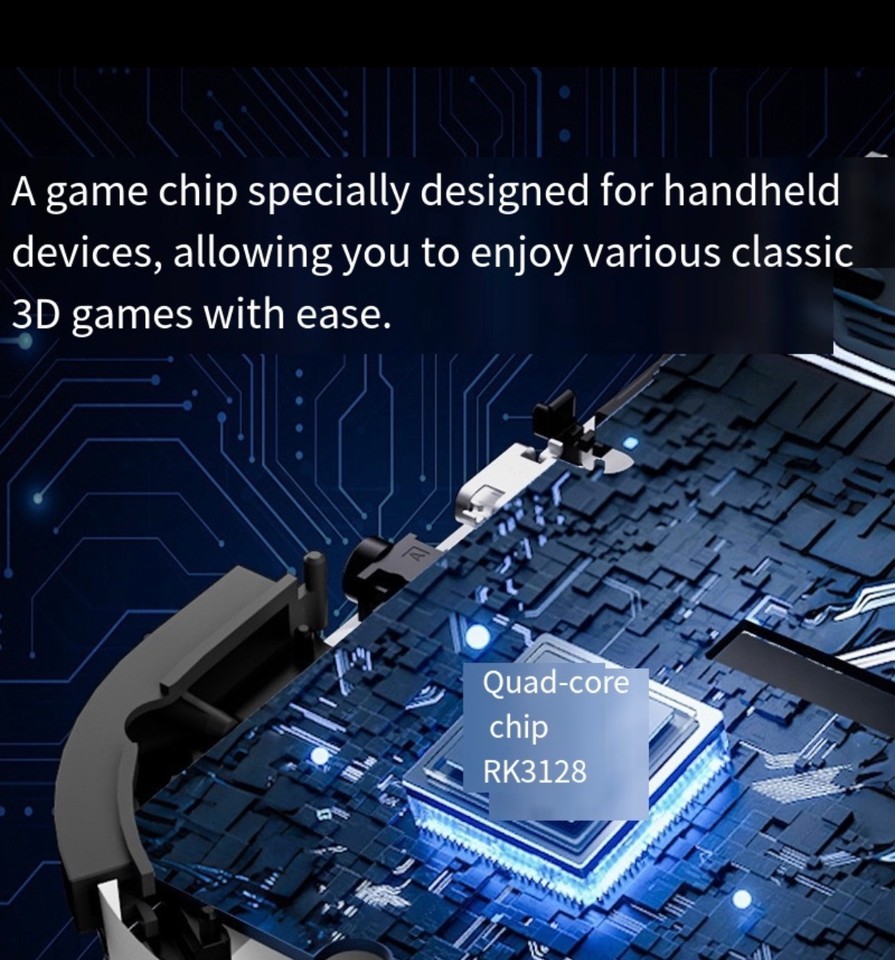 G28 Handheld Game Console 4.3 Inch HD 64GB/128G, 20,000+ Preloaded ...
