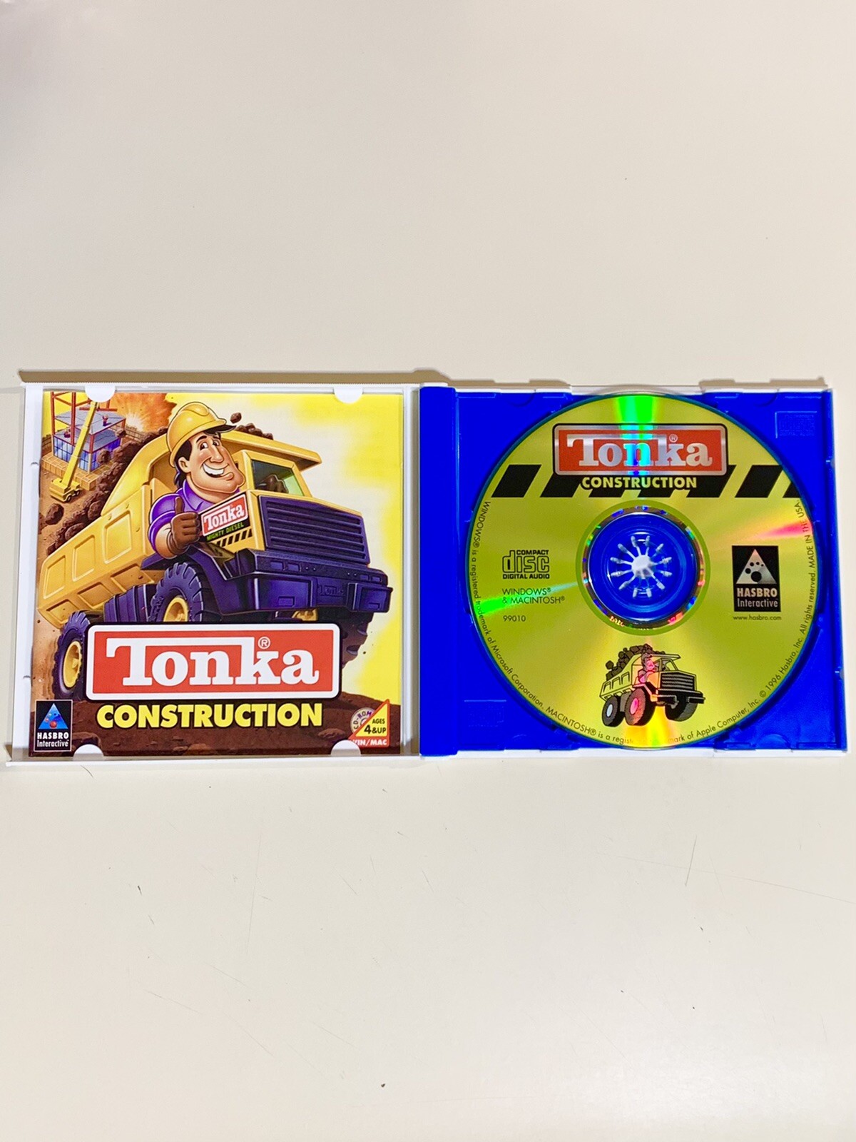 Tonka Construction (Windows/Mac, 1996) CD Old Computer Video Game With ...