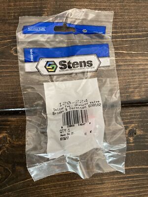 New! Inline Fuel Gas Shutoff Valve Briggs & Stratton 698182 Part # 120 ...