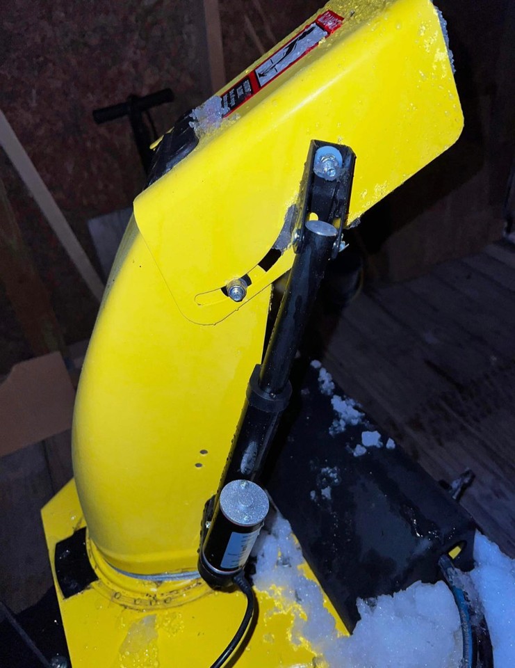 Pre-Wired or DIY KIT! UNIVERSAL SNOW BLOWER ACTUATOR ELECTRIC CHUTE ...