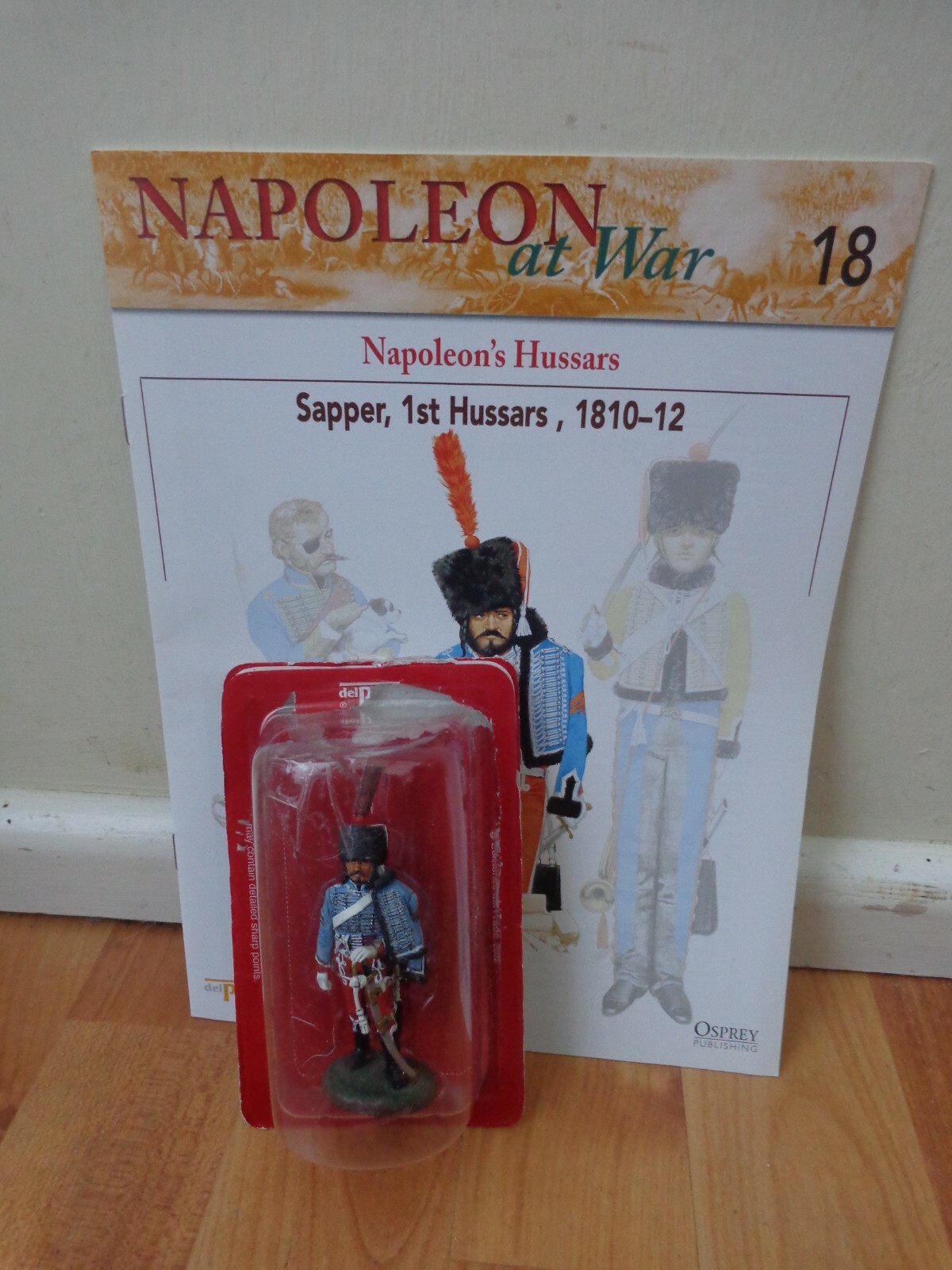 DEL PRADO NAPOLEON AT WAR - FRENCH 1ST HUSSARS SAPPER SOLDIER #18 | eBay