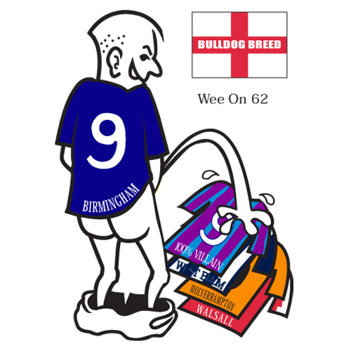 Car Sticker Football Wee/Pee on Your Rival Teams Shirt All UK teams ...