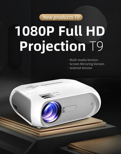 1080P HD Projector WiFi movie Projector 5000 Lumens Home Theater Video ...