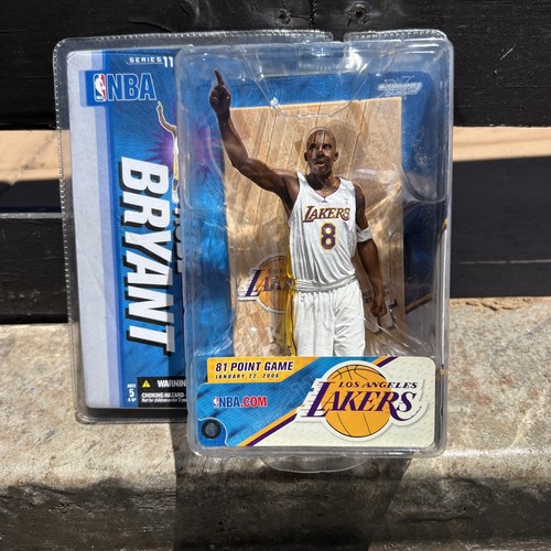 Kobe Bryant MCFARLANE NBA SERIES 11 LA LAKERS 81 POINT GAME 4TH EDITION ...